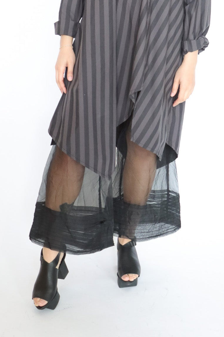 Krista Larson Organza Pintucked Pants – ATELIER957